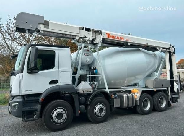 Novi Remmel na šasiji Mercedes-Benz Arocs 3746 kamion s mešalicom za beton