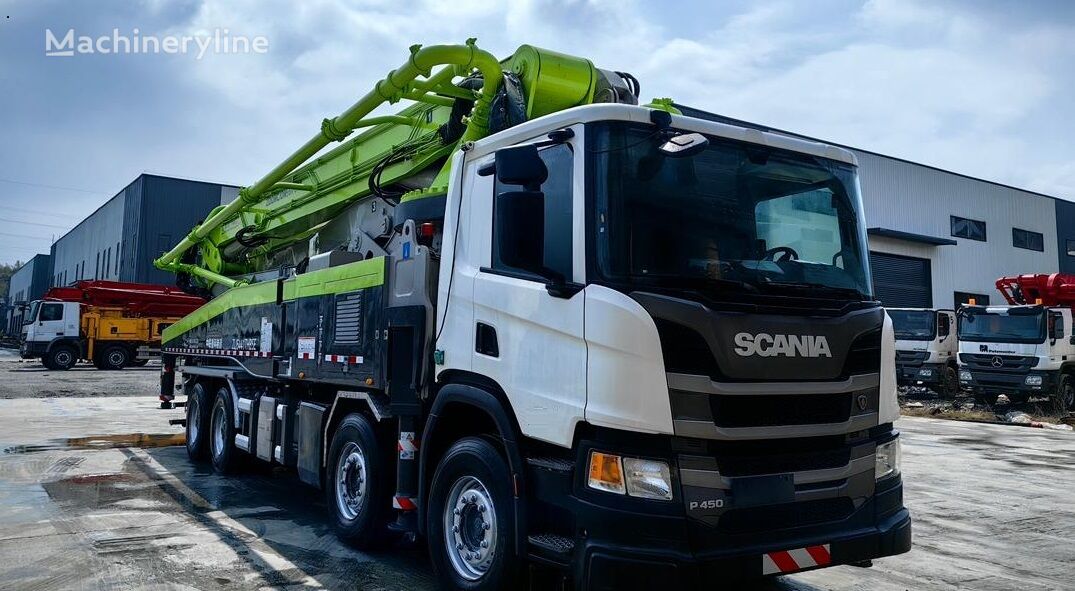 Zoomlion 56mts na šasiji Scania P450 pumpa za beton