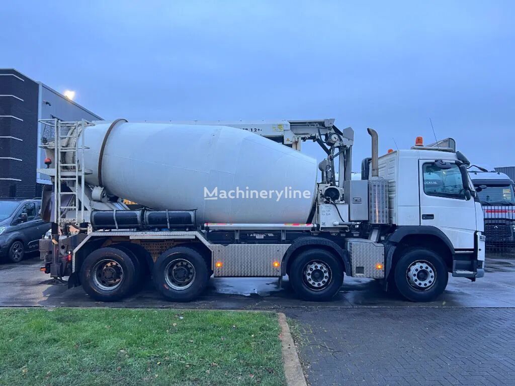 Volvo FM 410 8X4 - 3 UNITS! + MIXER 9m3 + LIEBHERR CONVEYOR BELT kamion s mešalicom za beton