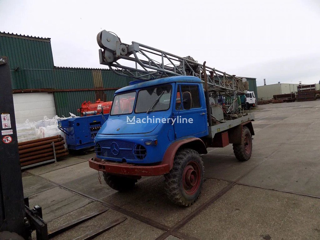 Unimog Mercedes S 404 boormachine Bomag bušaće postrojenje