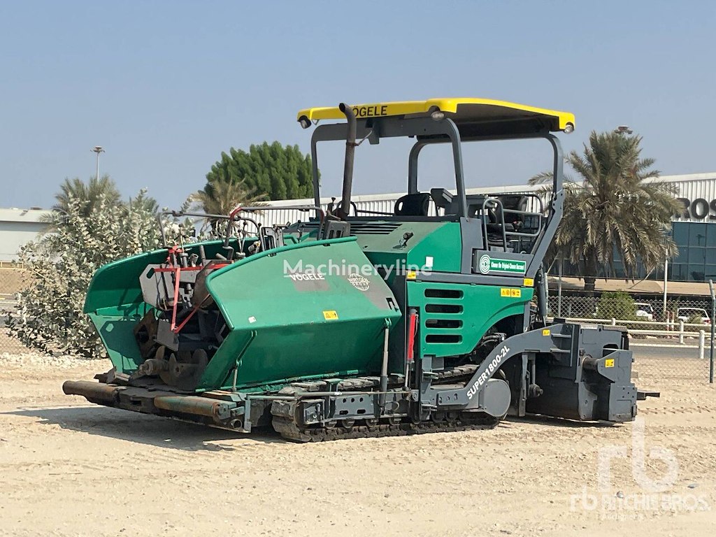 Prodaje se Vögele SUPER S1800-2L Track asfaltni finišer guseničar na aukciji