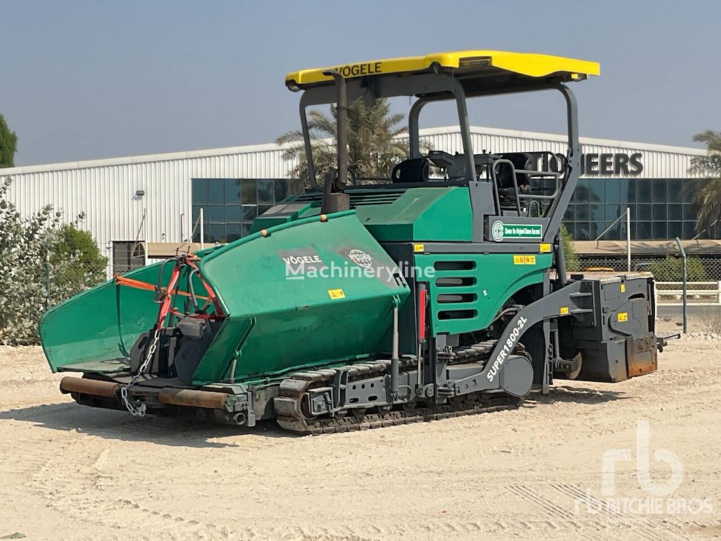 Prodaje se Vögele SUPER S1800-2L Track asfaltni finišer guseničar na aukciji