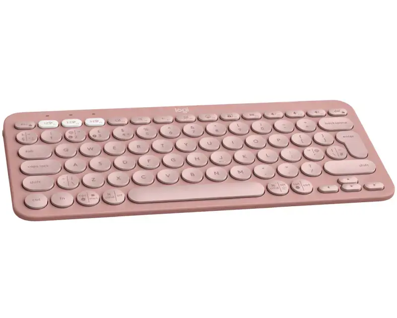 K380s Bluetooth Pebble Keys 2 US roze tastatura