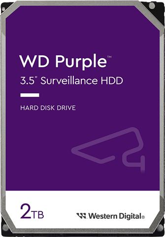 WD 3,5" SATA 2TB Purple Surveillance WD23PURZ