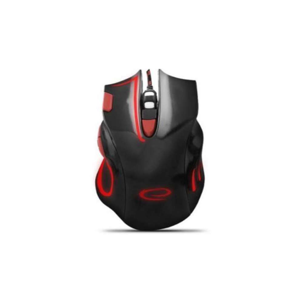 ESPERANZA EGM401KR ZICNI MIS ZA GAMERS 7D OPT. USB MX401 HAWK CRNO-CRVENI