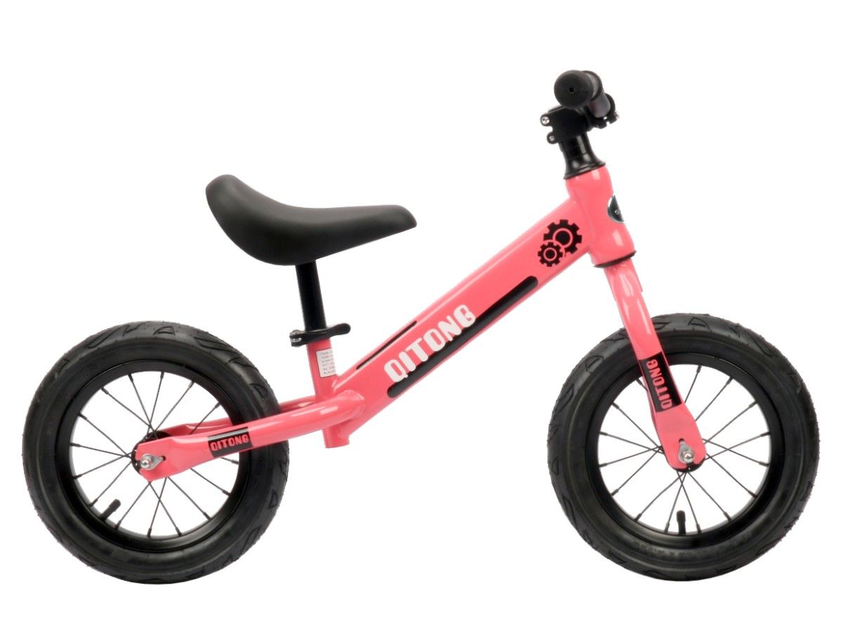 MegaFavorit Balance BIKE bicikl za decu 12" QITONG roza i zelena