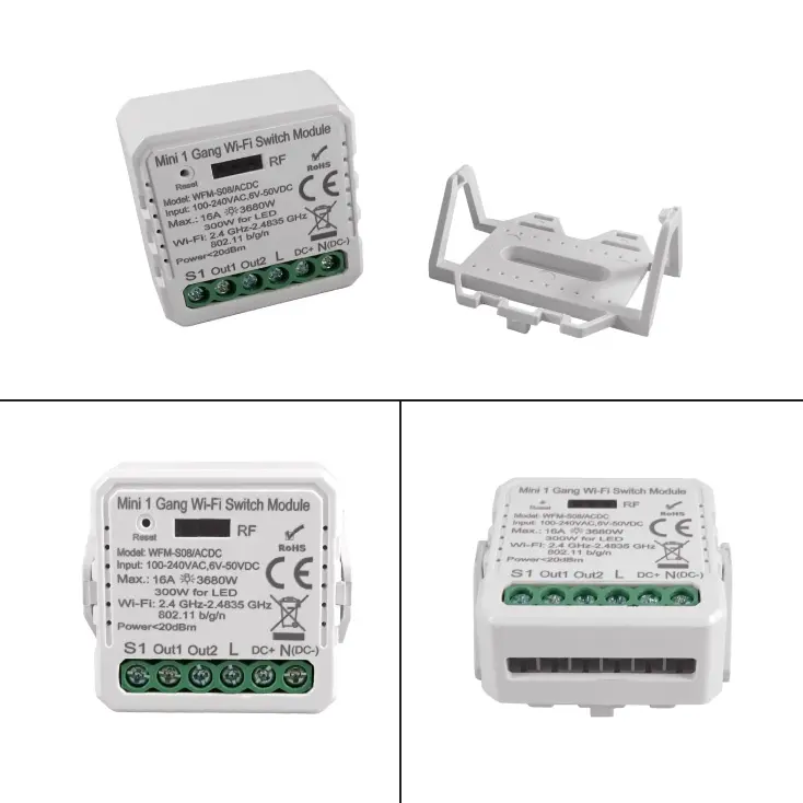 Wi-Fi smart prekidač-modul, 1x16A