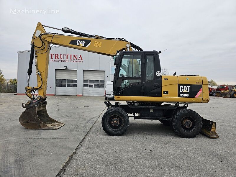 Caterpillar M316D bager točkaš