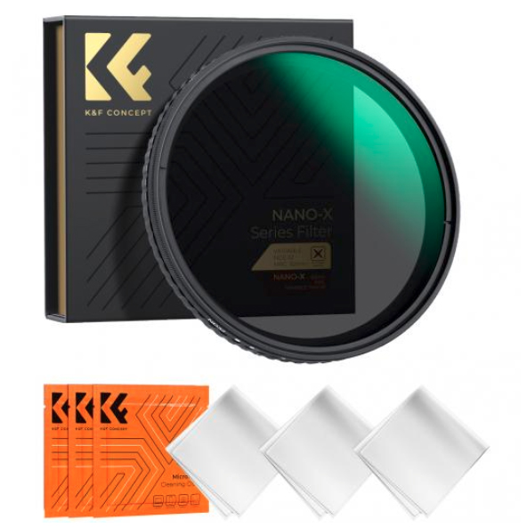 K&F Concept 95mm Variable ND2-32 VND Filter Nano-Xcel Series KF01.2322V1