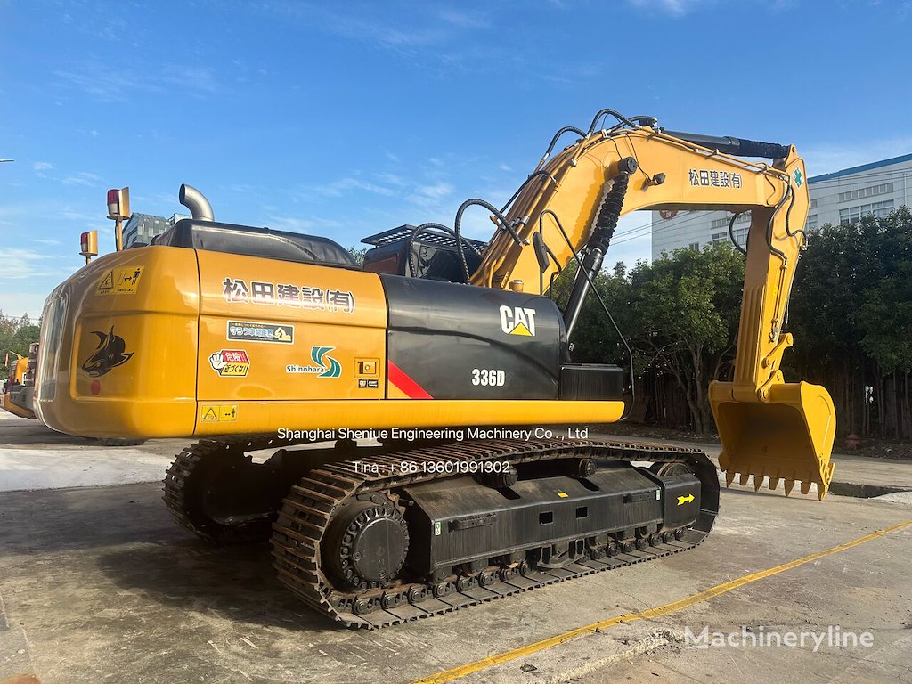 Caterpillar CAT336D CAT336D2L low hours bager guseničar