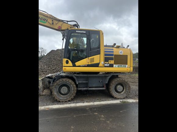 Prodaje se Komatsu Pw 160 bager točkaš na aukciji