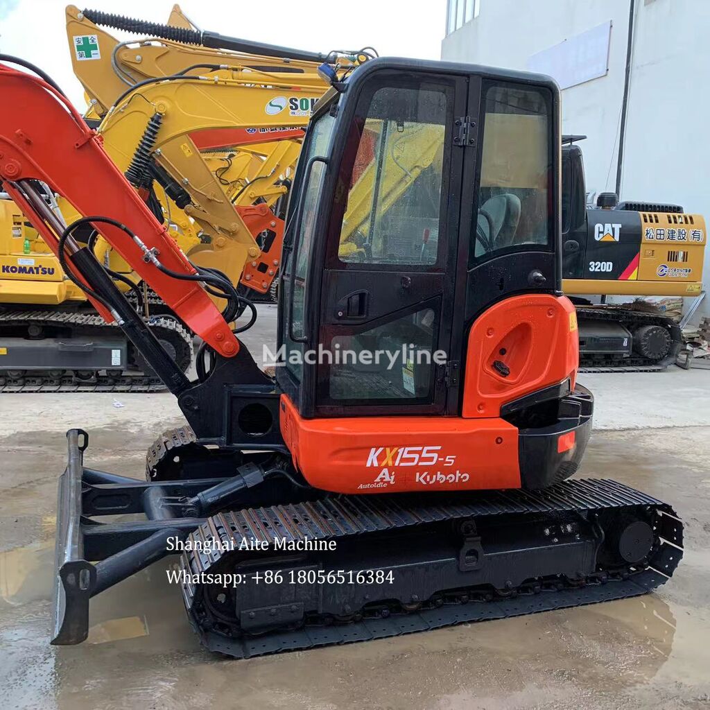 Kubota KX155-5 mini bager