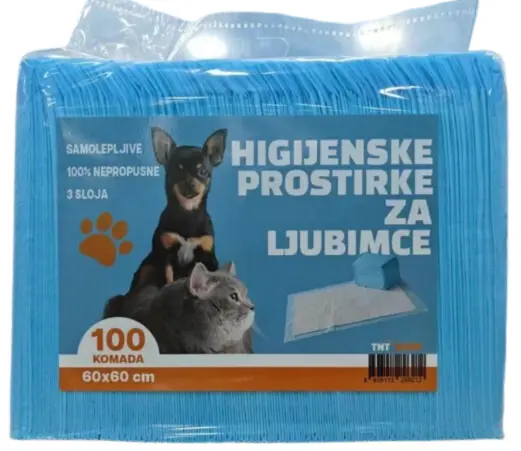 Higijenske prostirke za ljubimce 60x60cm