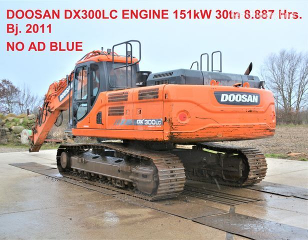 Doosan DX300LC bager guseničar