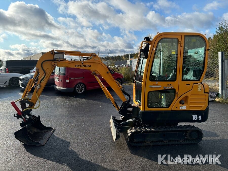 Prodaje se Hyundai ROBEX 18-9 mini bager na aukciji