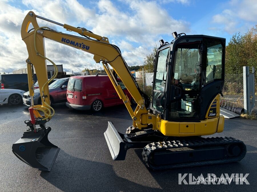 Prodaje se Komatsu PC35MR-5 mini bager na aukciji