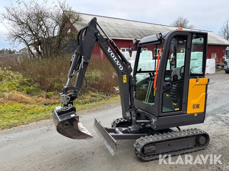 Prodaje se Volvo EC18E mini bager na aukciji