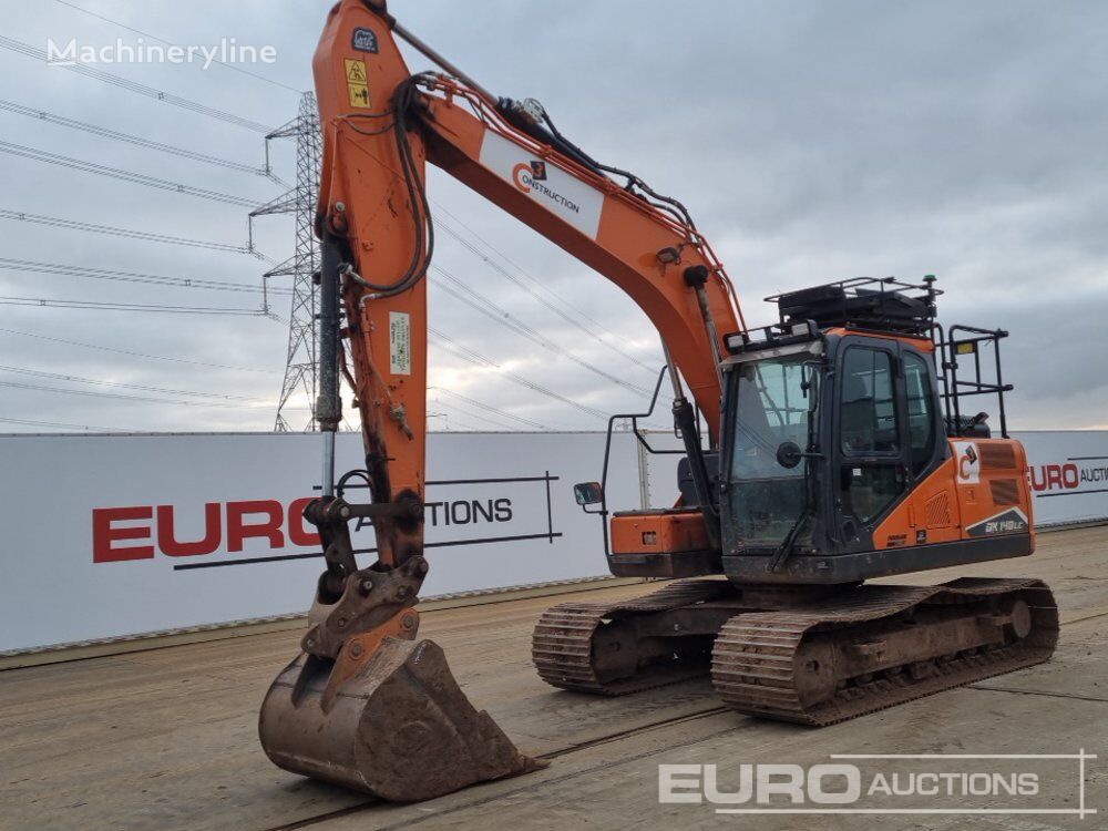 Prodaje se Doosan DX140LC-7 mini bager na aukciji