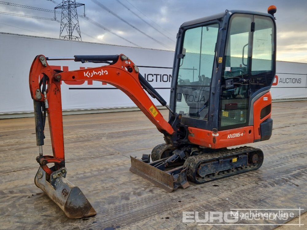 Prodaje se Kubota KX016-4 mini bager na aukciji