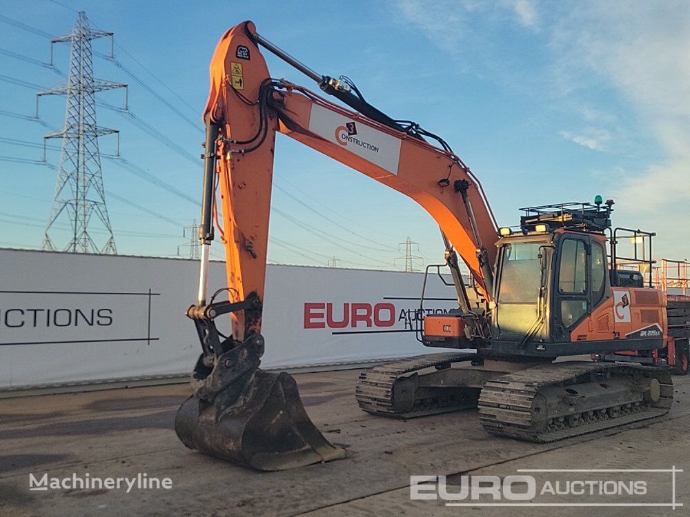 Prodaje se Doosan DX225LC-7 bager guseničar na aukciji