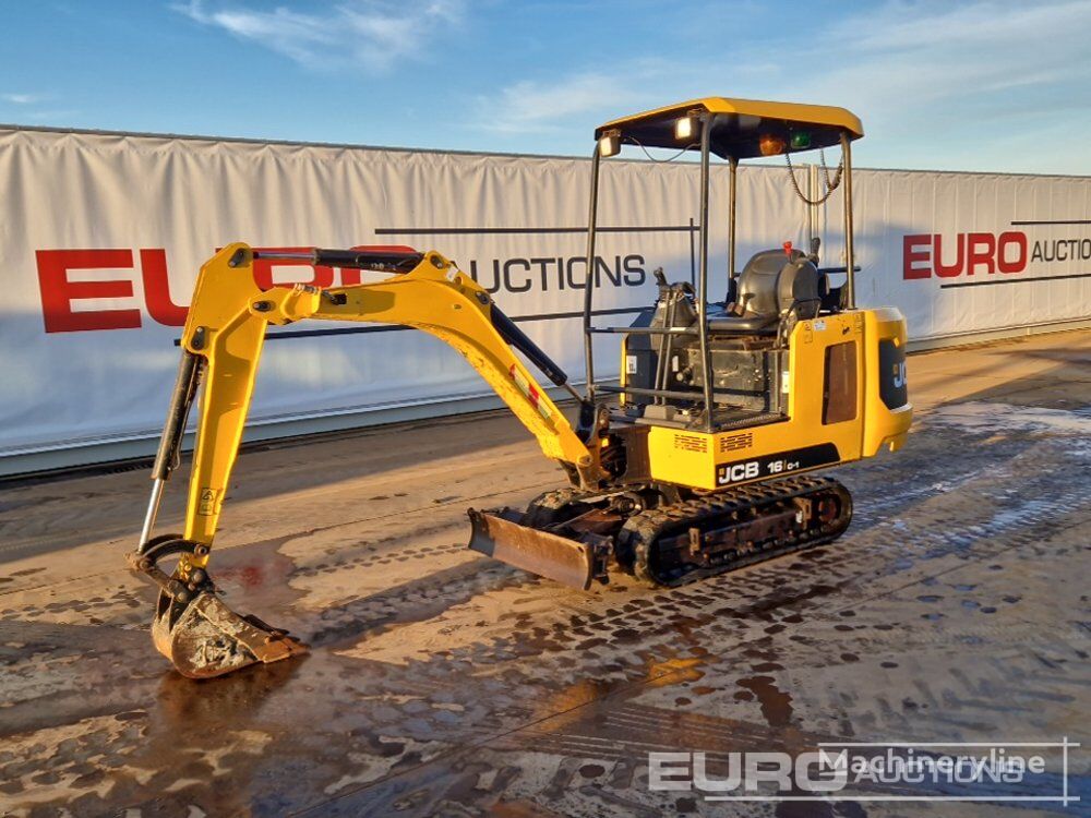 Prodaje se JCB 16C-1 mini bager na aukciji