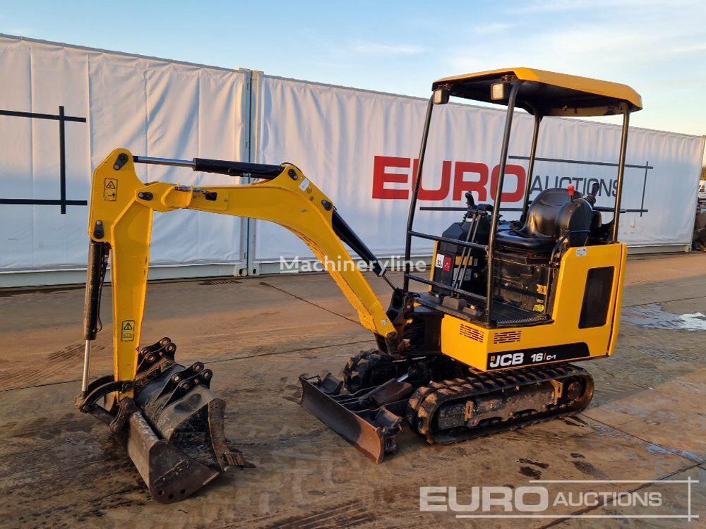 Prodaje se JCB 16C-1 mini bager na aukciji