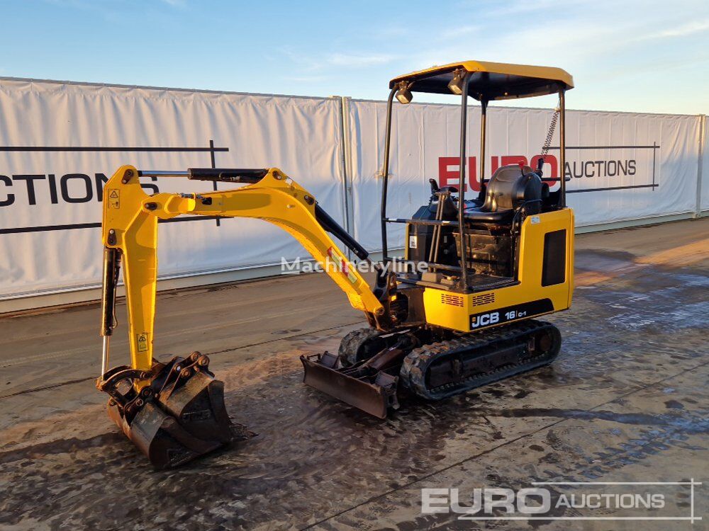 Prodaje se JCB 16C-1 mini bager na aukciji