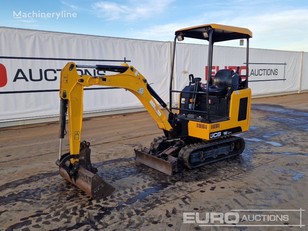 Prodaje se JCB 16C-1 mini bager na aukciji