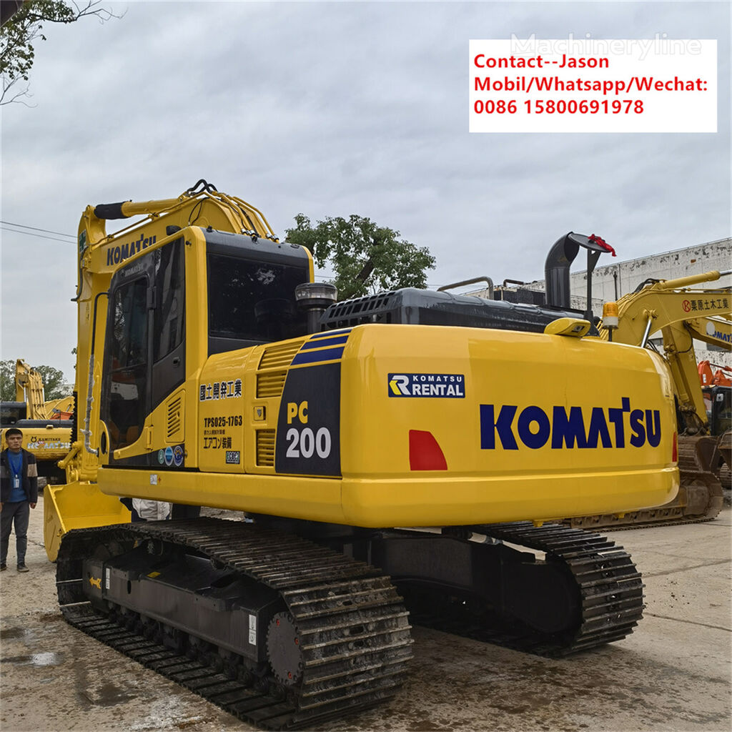 Komatsu PC200 bager guseničar