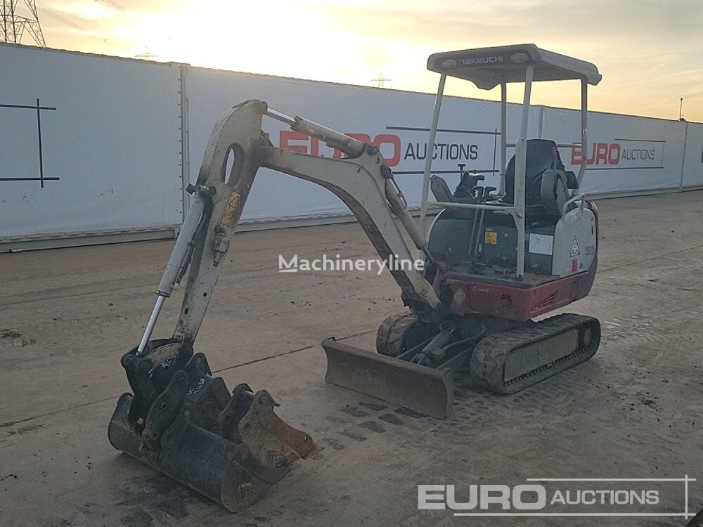 Prodaje se Takeuchi TB216 mini bager na aukciji