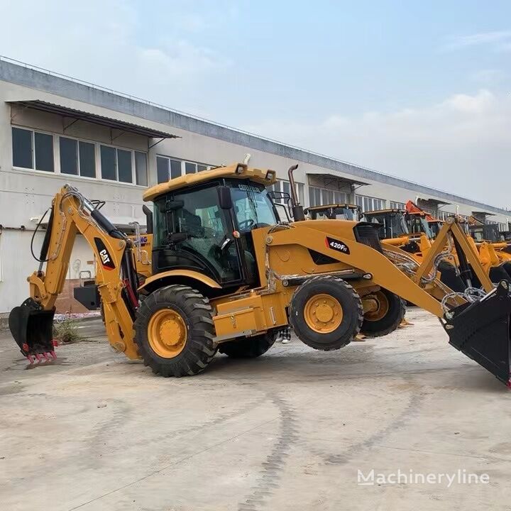 Novi Caterpillar 420F II bager-utovarivač