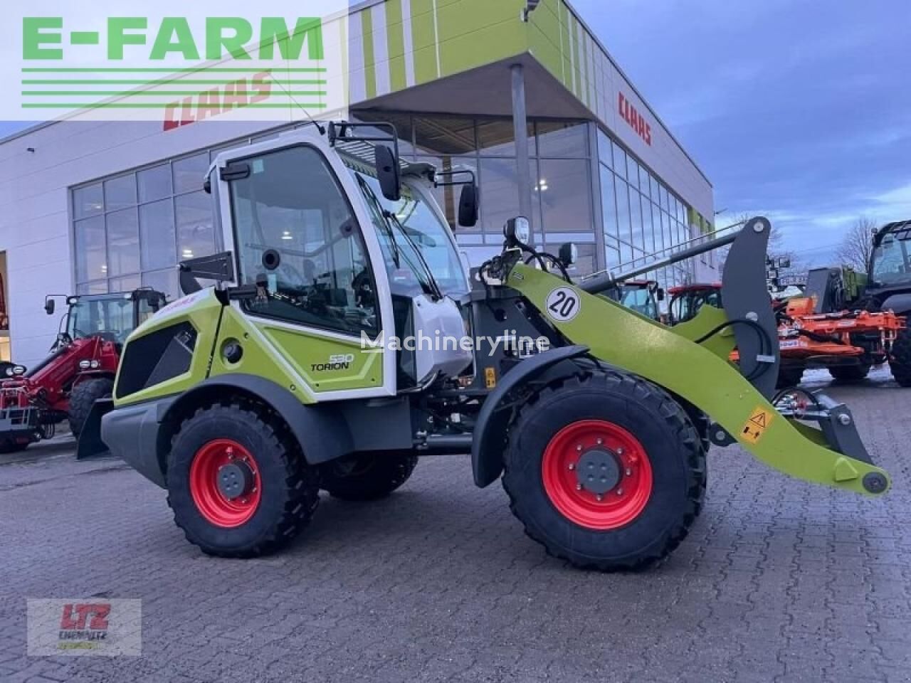 Torion 530 claas radlader mini bager