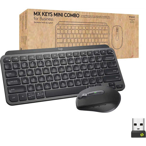 Logitech MX Keys Mini Combo 4000dpi grafit Bežična tastatura + miš