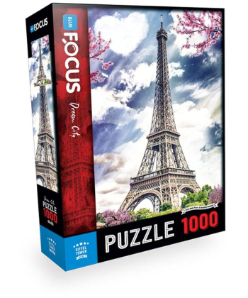 Blue Focus Puzzle za decu 1000 delova Ajfelov toranj - 1038766