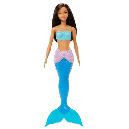 Barbie Lutka Sirena Plava