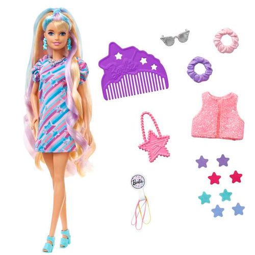 Barbie Lutka Totally Hair, 30cm