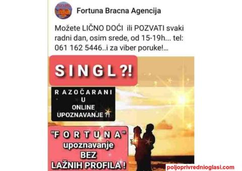 "FORTUNA"- UPOZNAVANJE BEZ LAŽNIH PROFILA