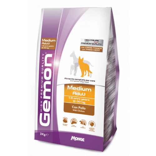 Gemon Dog Medium Adult With Chicken - 15 kg