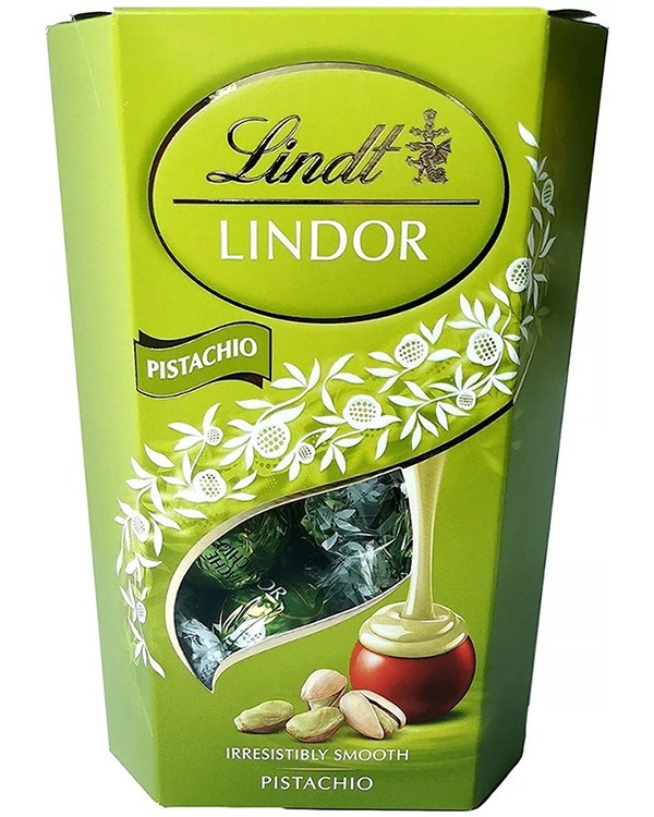 Lindt Lindor Pistachio Cornet 200g