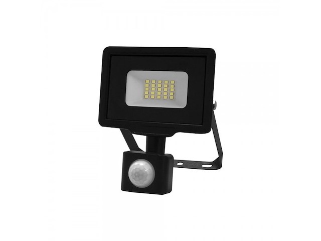 Reflektor led SMD 20W 4000K crni pro sa senzorom