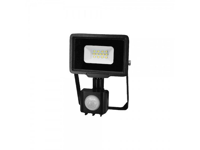 Reflektor led SMD 10W 4000K crni pro sa senzorom