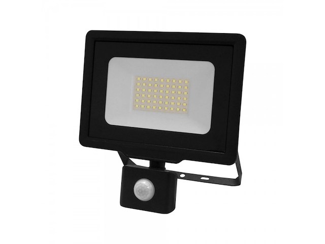 Reflektor led SMD 50W 4000K crni pro sa senzorom