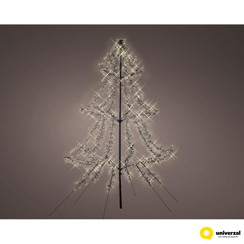 FIGURA NOVOGODIŠNJA DRVO SA LED SVETLOM 200CM OUTDOOR 493444