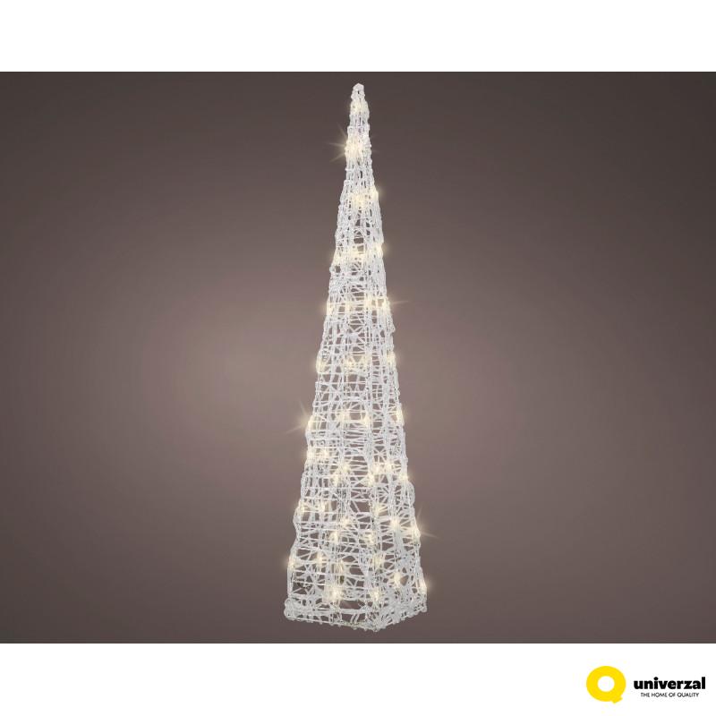 FIGURA NOVOGODIŠNJA SA LED SVETLOM OBLIK KUPE 89CM OUTDOOR 491437