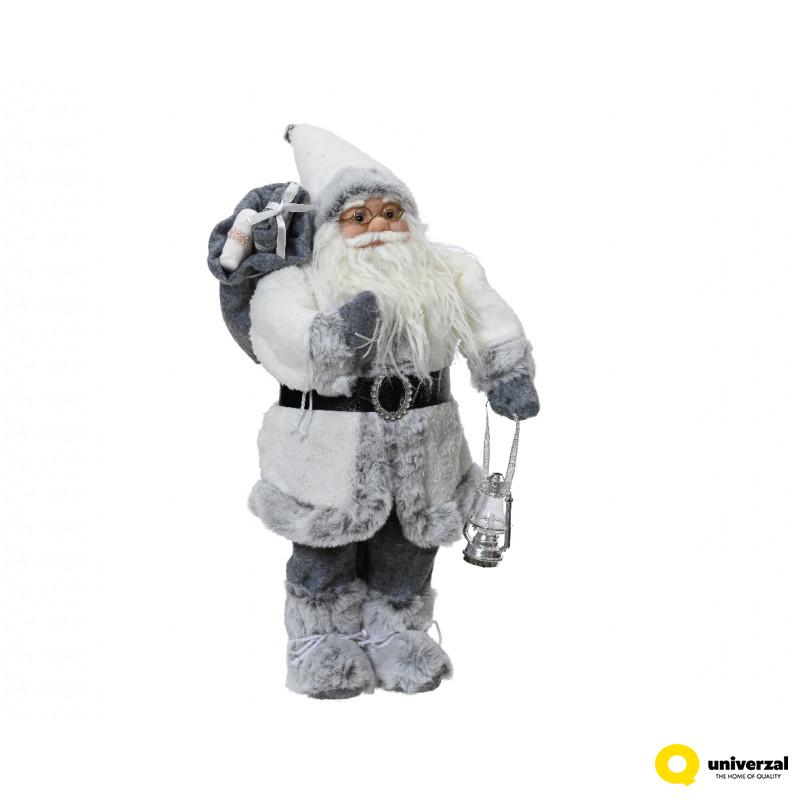 NOVOGODIŠNJA FIGURA DEDA MRAZ 45CM WHITE 547706