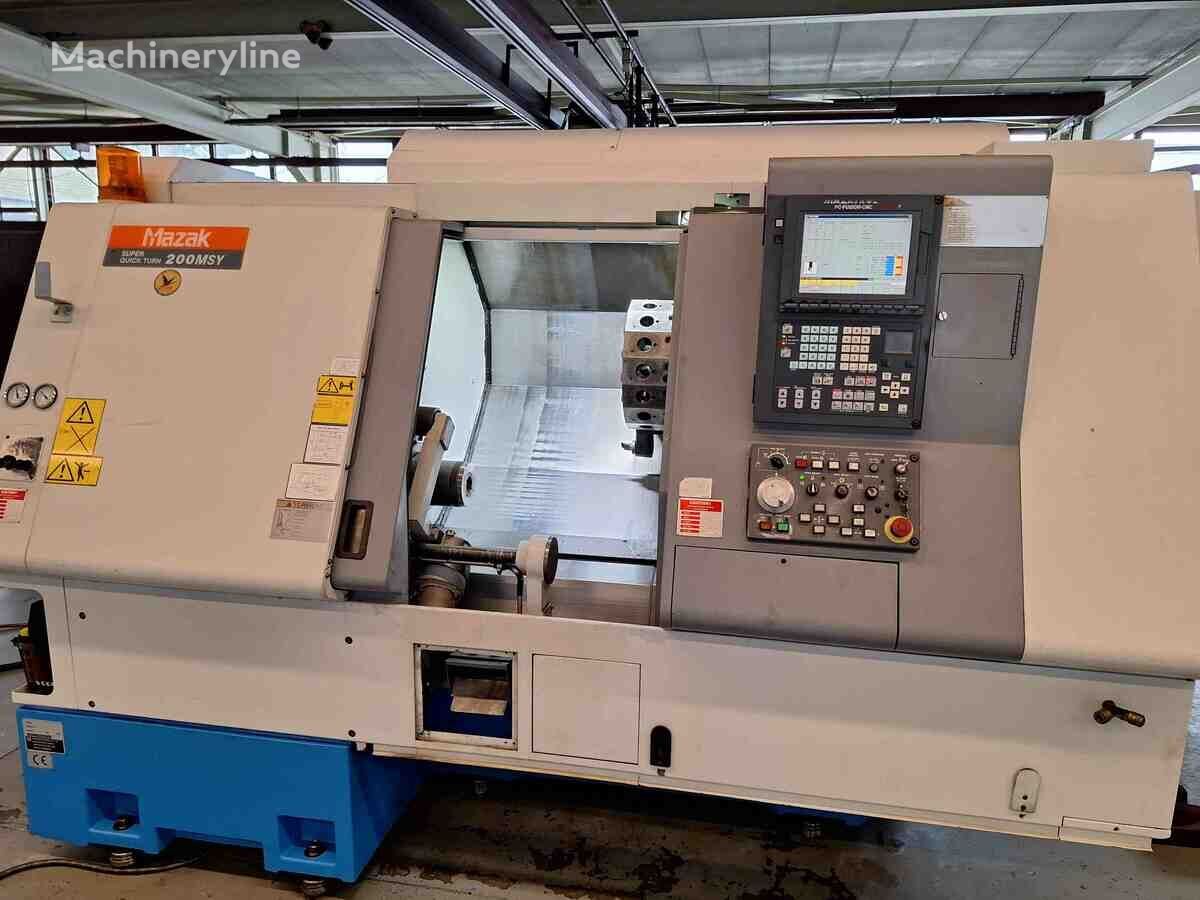 Mazak SQT 200 MSY strug za metal