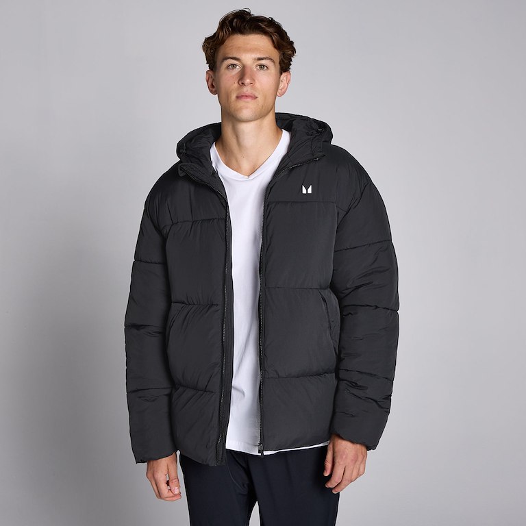 MP Men's Short Puffer Jacket - muška jakna - crna