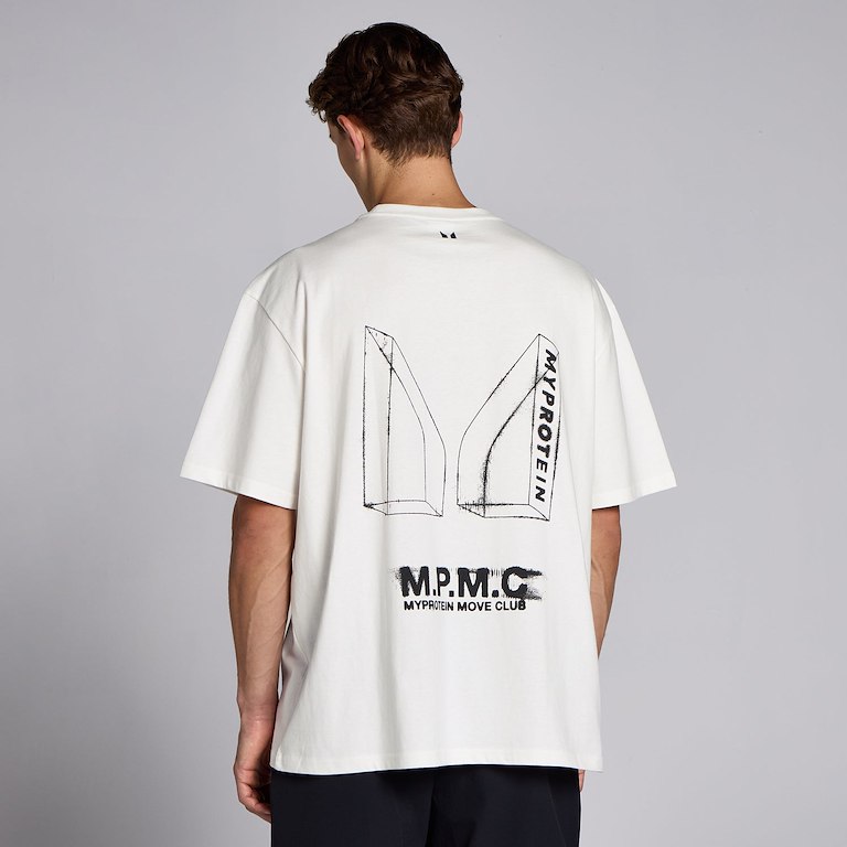 MP Origin Lifestyle Graphic T-Shirt - majica - bela