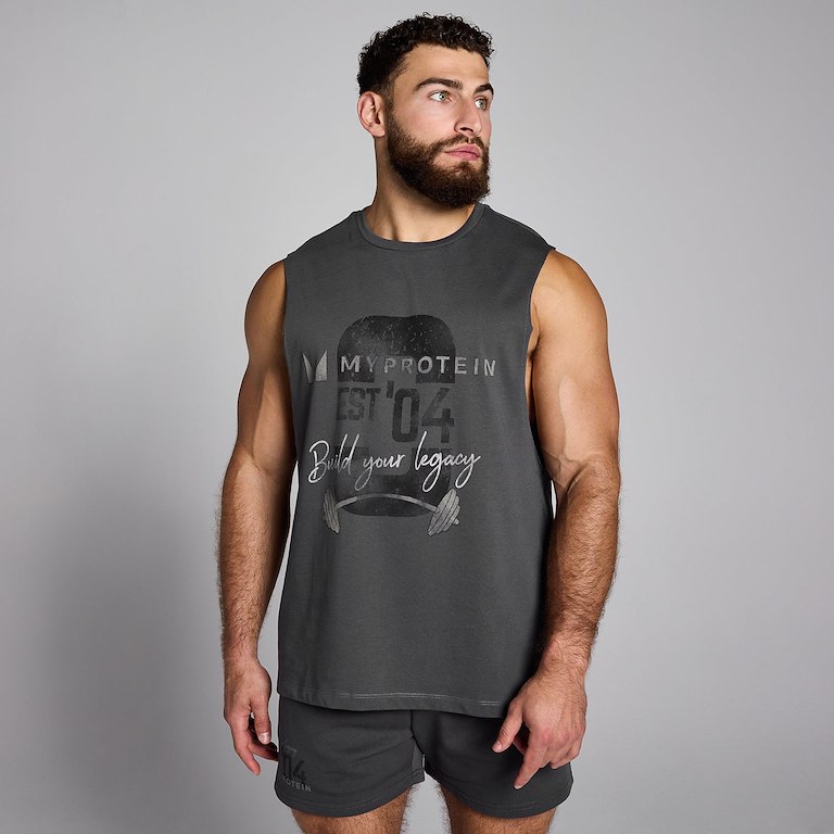 MP Men's Origin Graphic Vest - muška majica bez rukava - ispranosiva