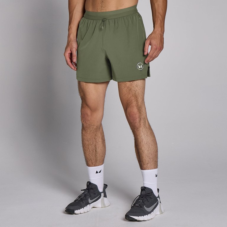 MP Men's Tempo 360 Woven 5" Shorts - muški šorts - tamnomaslinasti